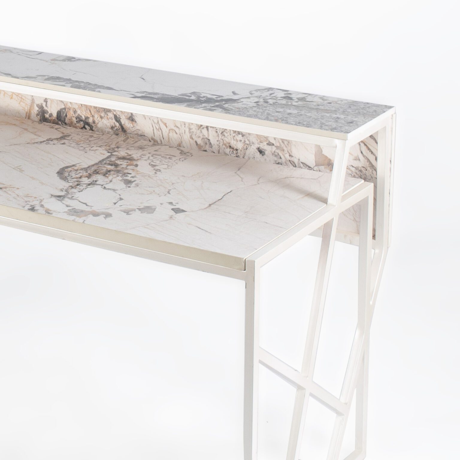 ADEO Desk (Patagonia Faux Marble & Cream) – IDEUS HOME