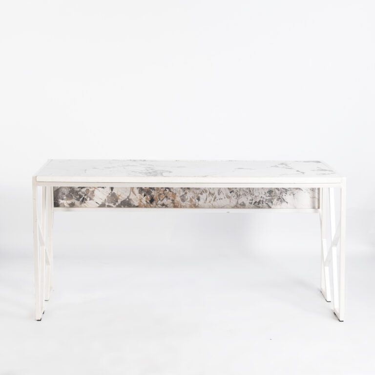 ADEO Desk (Patagonia Faux Marble & Cream) – IDEUS HOME
